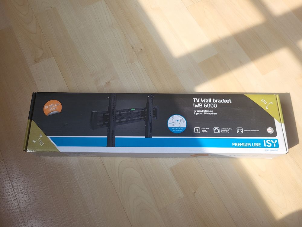 TV Wandhalterung ISY IWB 6000, neuwertig (Neu und originalverpackt) in Aarau für CHF 30 – mit ...