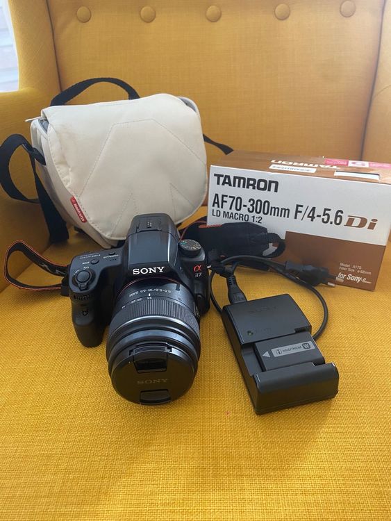 Sony Alpha 37 mit zusätzlichem Objektiv | Kaufen auf Ricardo
