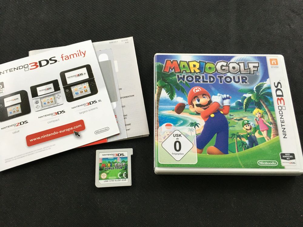 Mario Golf World Tour für Nintendo 3ds (Gebraucht) in St.Gallen für CHF ...