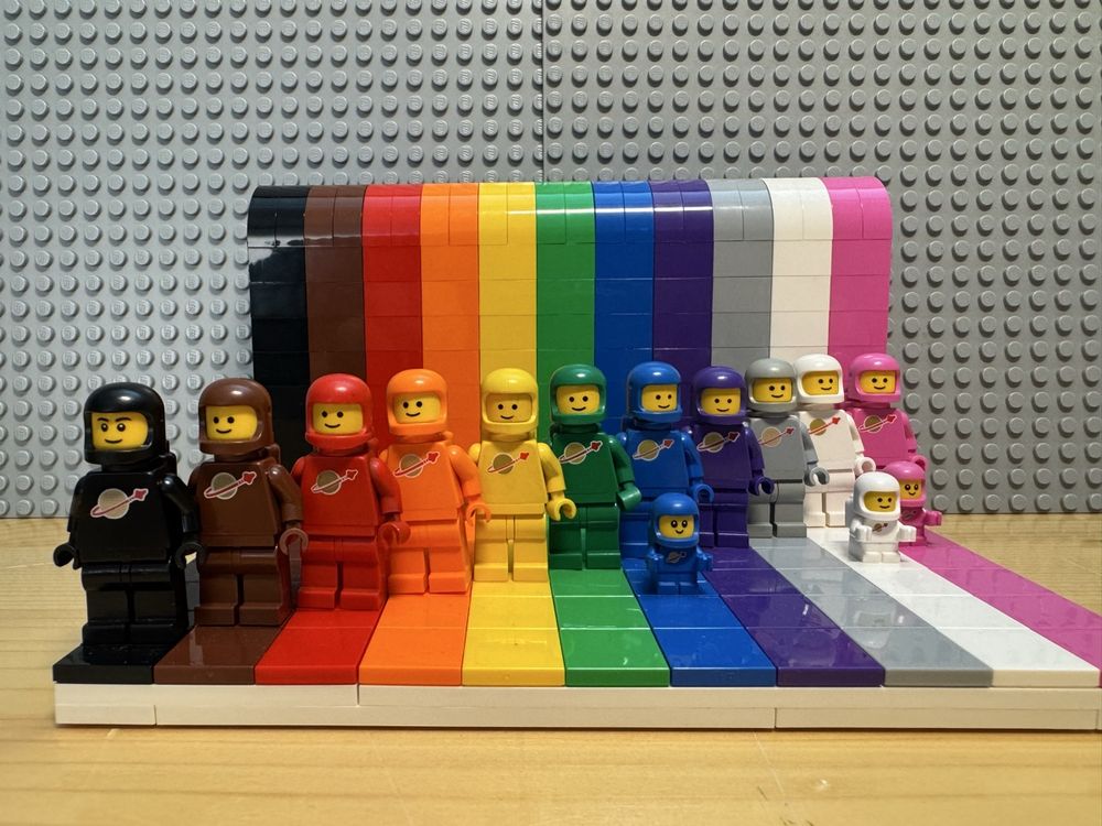 LEGO Everyone is Awesome Classic Space Man Minifigur (Gebraucht) in ...