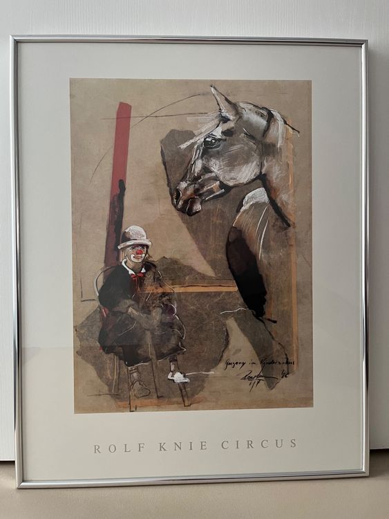 Rolf Knie Lithographie | Kaufen auf Ricardo