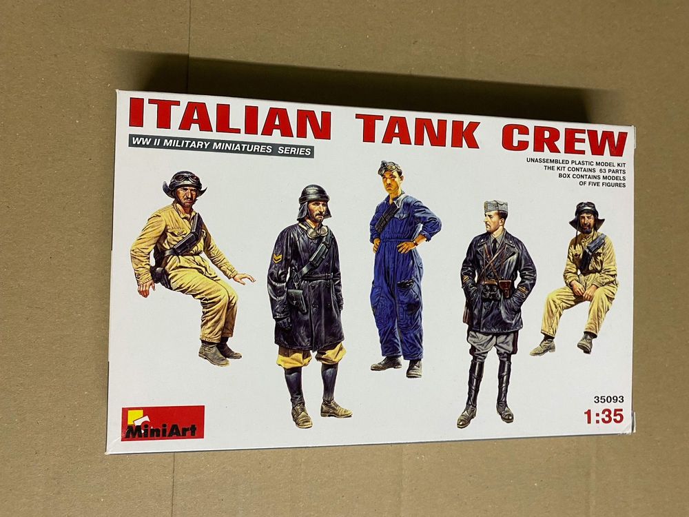 1/35 ITALIAN TANK CREW WWII | Kaufen auf Ricardo