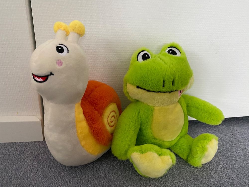 Coop Frosch Bobby und Schnecke Marli (Gebraucht) in Trachslau für CHF ...