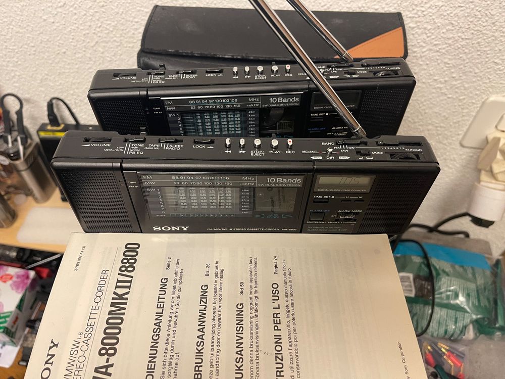 Sony WA-8800/8000 MK2 Kassetten Recorder | Kaufen auf Ricardo