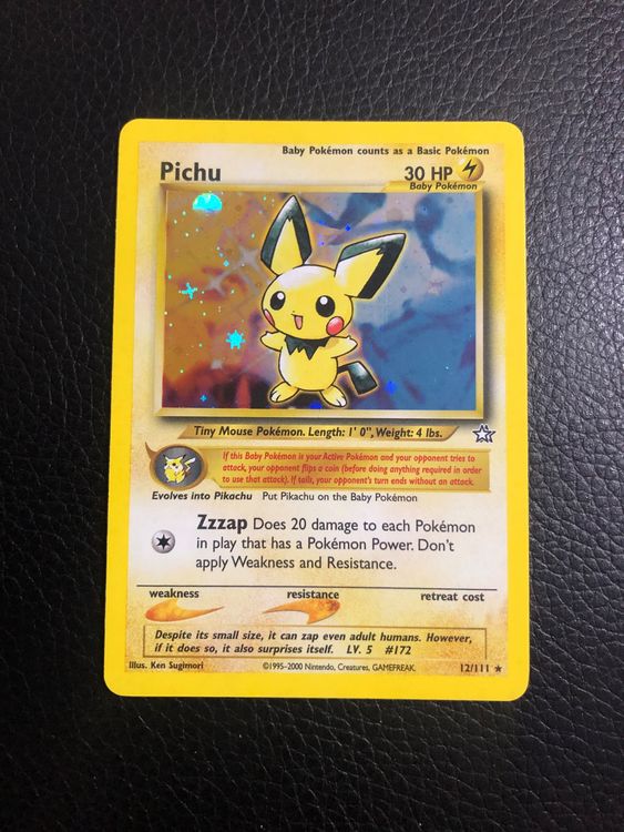 Neo Genesis Pichu holo 12/111 Ab 1 (Gebraucht) in Paradiso für CHF 61 ...