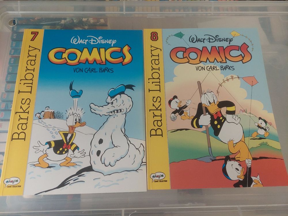 Carl Barks Library: Walt Disney Comics 7 & 8 (Gebraucht) in Oberwil b. Zug für CHF 12 – mit ...