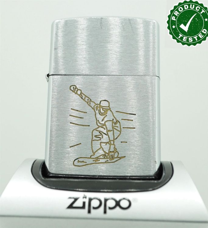 ZIPPO® SNOWBOARD - engraved-1997-GEZÜNDET | Kaufen auf Ricardo
