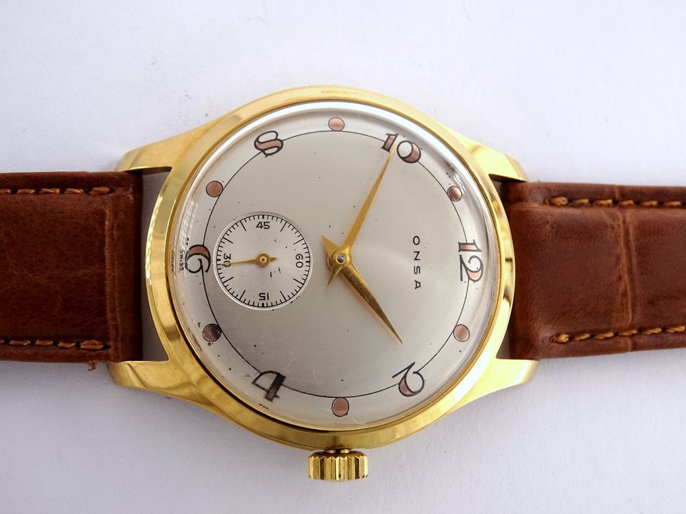 ONSA 1950ER HANDAUFZUG HERREN SAMMLERUHR (Gebraucht) in Zürich für CHF ...