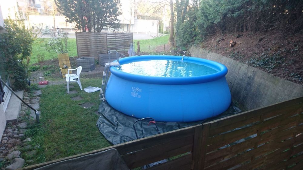 Intex Pool easy 457 x 122 Inkl. Zubehör | Kaufen auf Ricardo