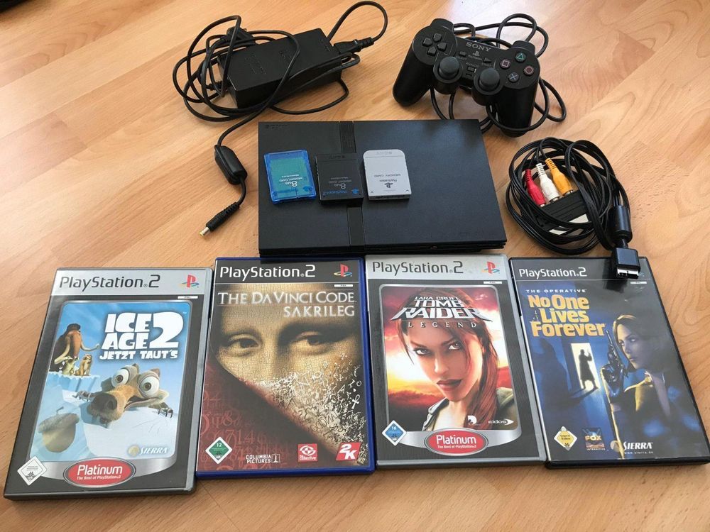 Playstation 2 Spielkonsole PS2 Slim | Kaufen auf Ricardo