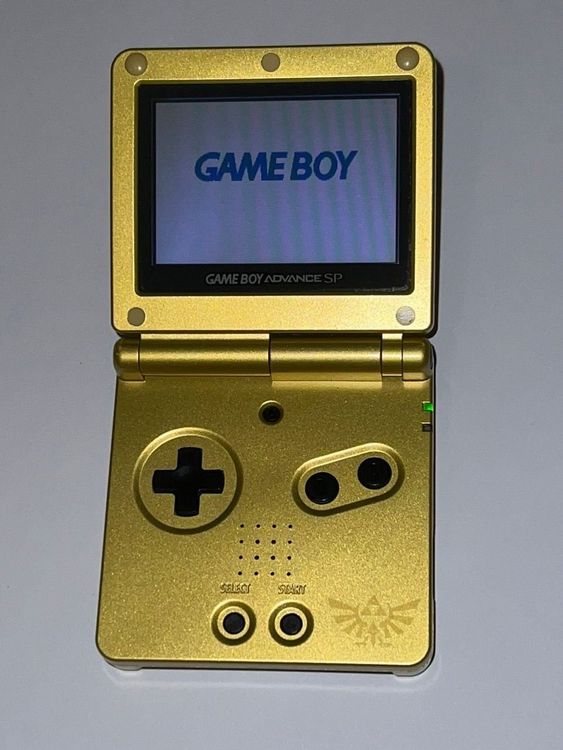 Game Boy Advance SP (GBA SP) Konsole Zelda Limited Edition (Gebraucht ...