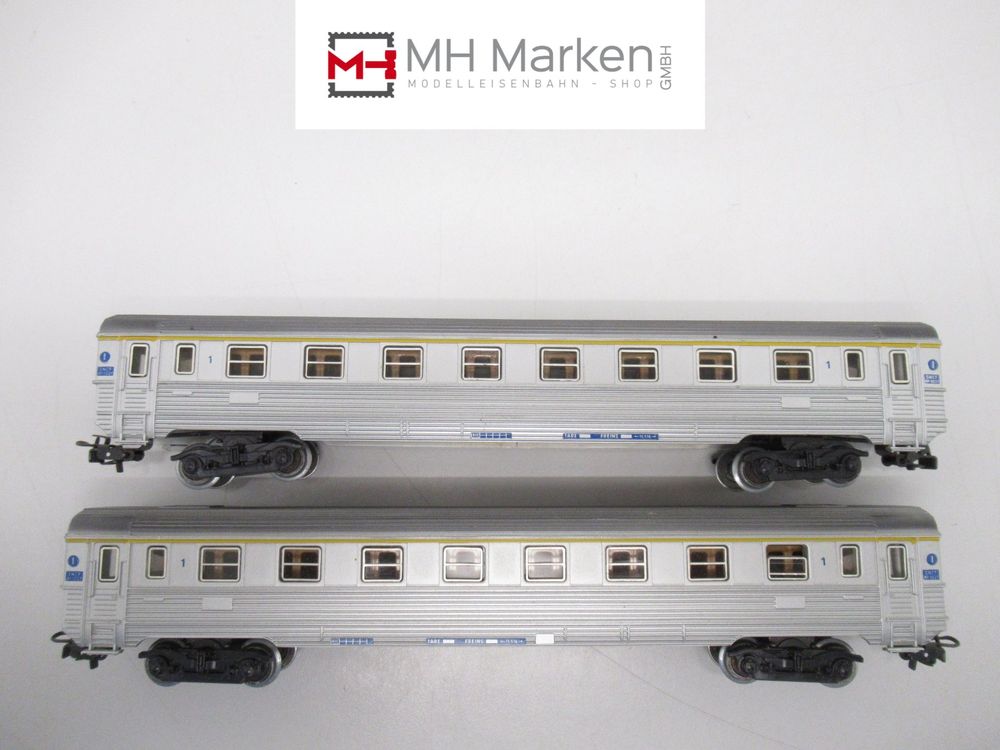 Märklin 2x 4076 D-Zugwagen 1.Klasse der SNCF Frankreich AC (Gebraucht ...