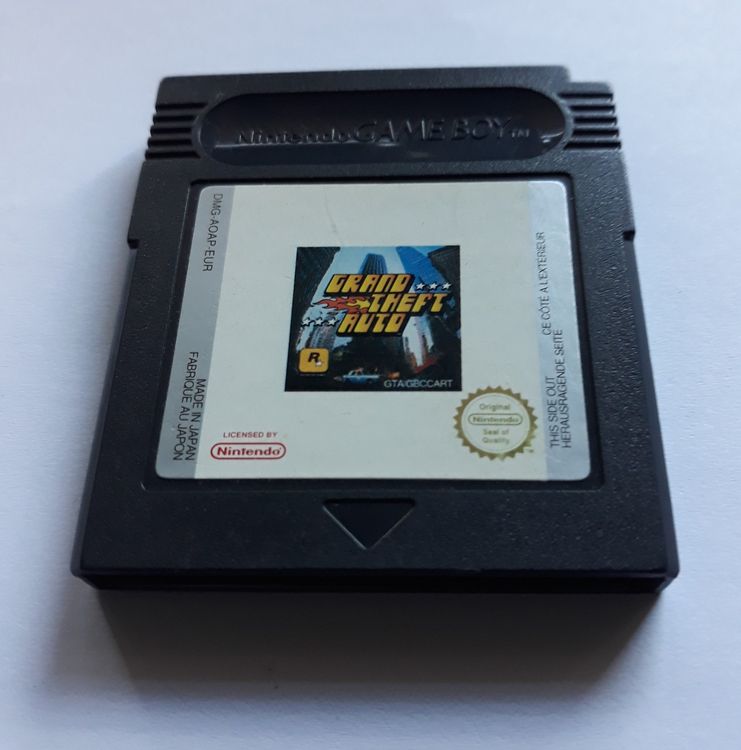 Grand Theft Auto (GTA) ☠️ Game Boy Color GBC EUR (Gebraucht) in Oberwil ...