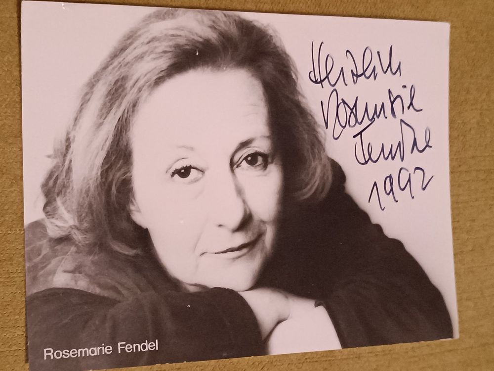 Rosemarie Fendel - verstorben 2013 (Gebraucht) in Menziken für CHF 7.9 ...