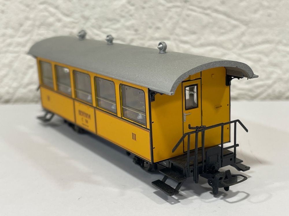 Bemo 3238 164 RhB C 114 La Bucunada Nostalgie-Zweiachser H0m (Neu (gemäss Beschreibung)) in ...