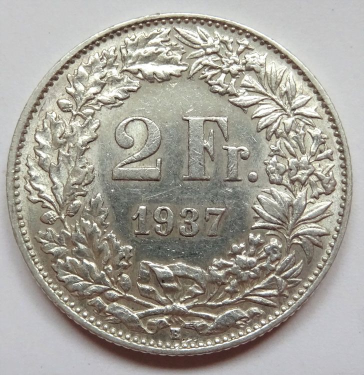 2 Franken 1937 | Kaufen auf Ricardo