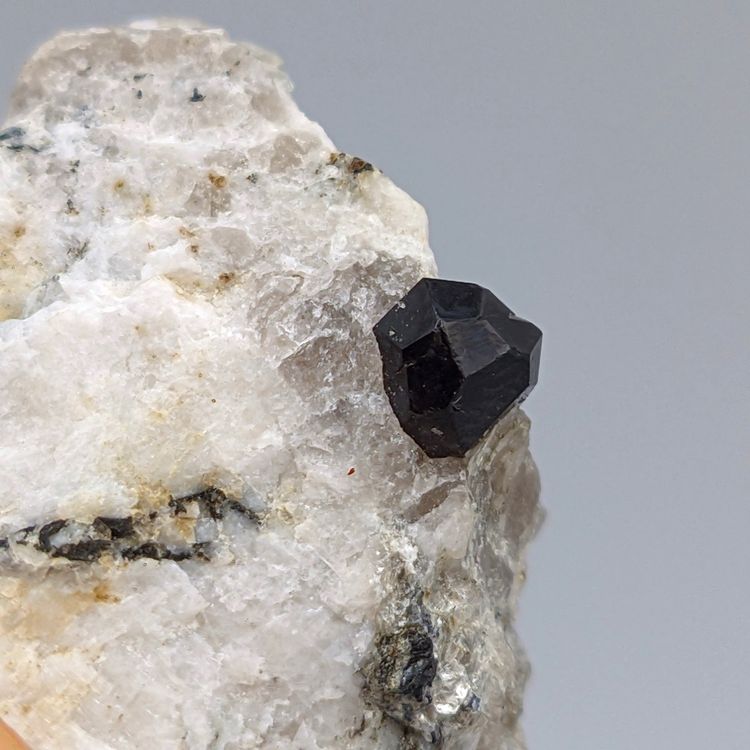 SELTENER SCHWARZER ALMANDIN-GRANAT, Val Codera! (Neu (gemäss ...