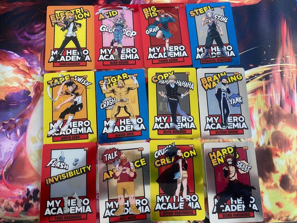 My Hero Academia Metal Card Collection | Kaufen auf Ricardo