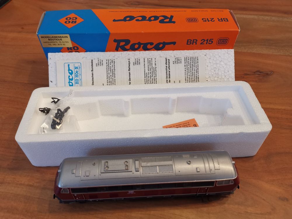 Roco 43449 Diesellok BR 215 DB H0 GS OVP (Gebraucht) in Rebstein für ...