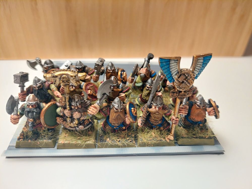 Warhammer Old World - Dwarves 15 dwarves warriors painted (Gebraucht ...