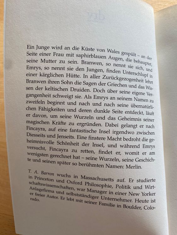 Merlin/Wie alles begann - T.A. Barron | Kaufen auf Ricardo