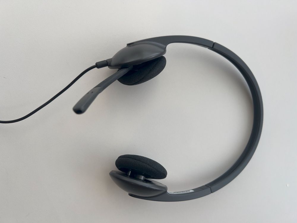 Logitech H340 USB Headset – Inkl. neue Ersatz-Ohrpolster (Gebraucht) in ...