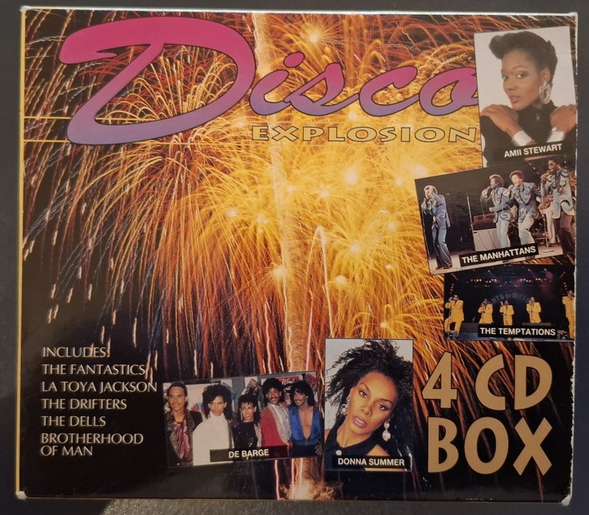 Disco Explosion - Die grössten Disco Hits - 4 CD Box! (Gebraucht) in ...