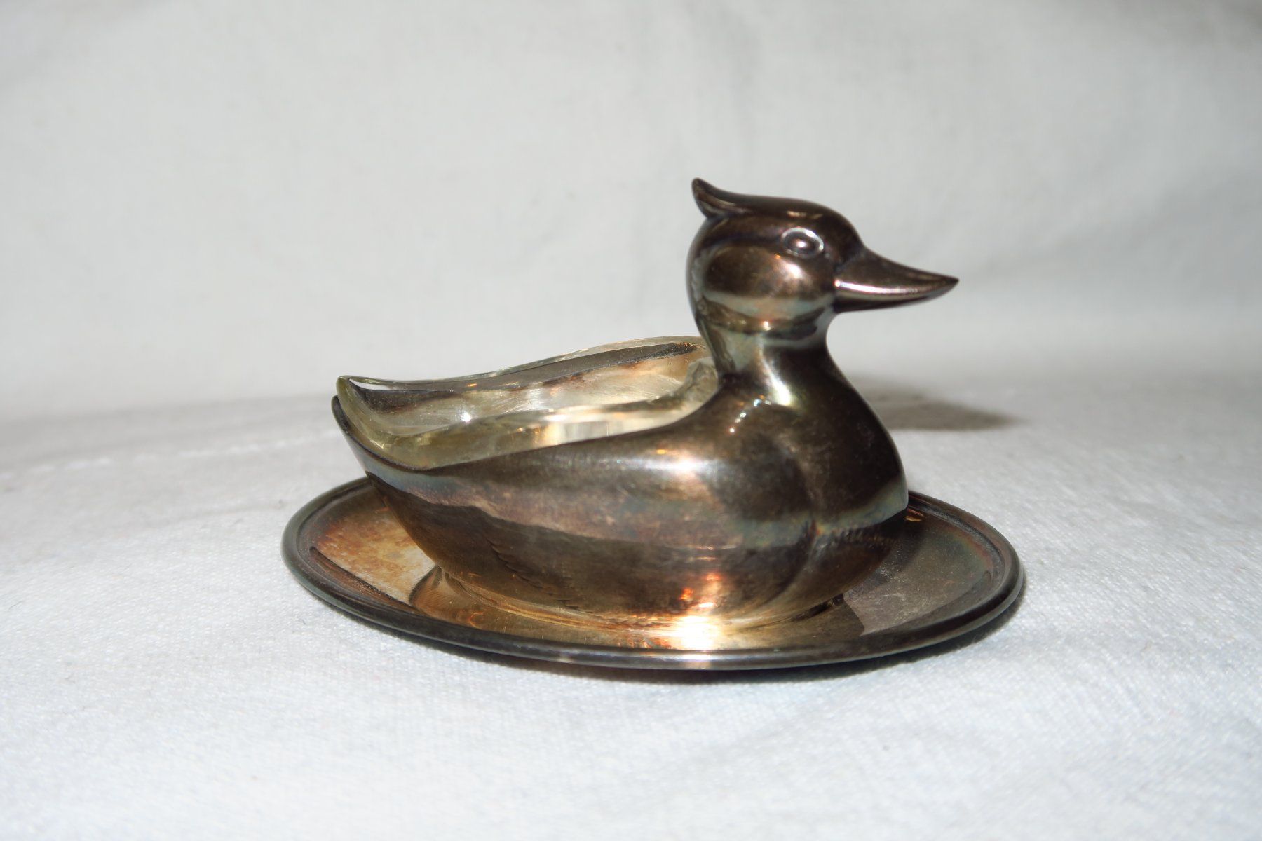 Jezler Silber salière canard / Ente / Duck 800 Siber (Gebraucht) in ...