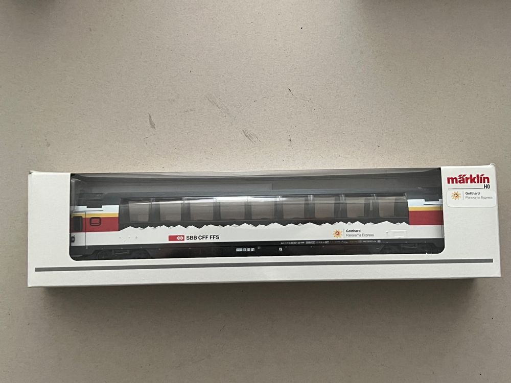 Märklin 43650.001 SBB Gotthard Panorama Express H0 WS (Neu und originalverpackt) in Basel für ...