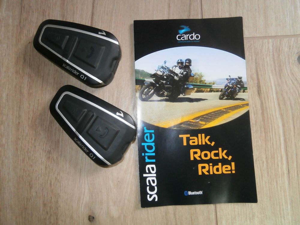 Gegensprechanlage Cardo Scala Rider Q1 Teamset (Gebraucht) in Menznau ...