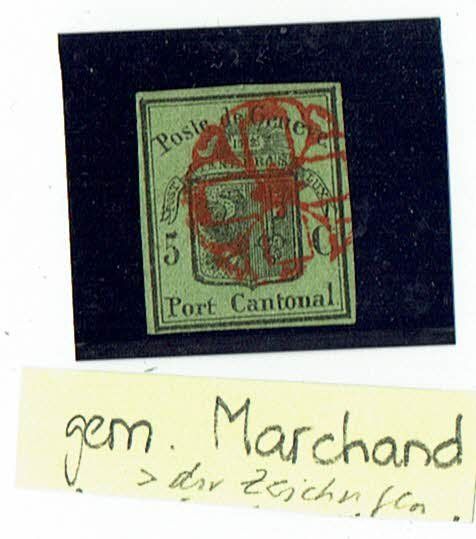 KANTON GENF 5C NO 6 GROSSER ADLER GEZEICHNET | Kaufen auf Ricardo