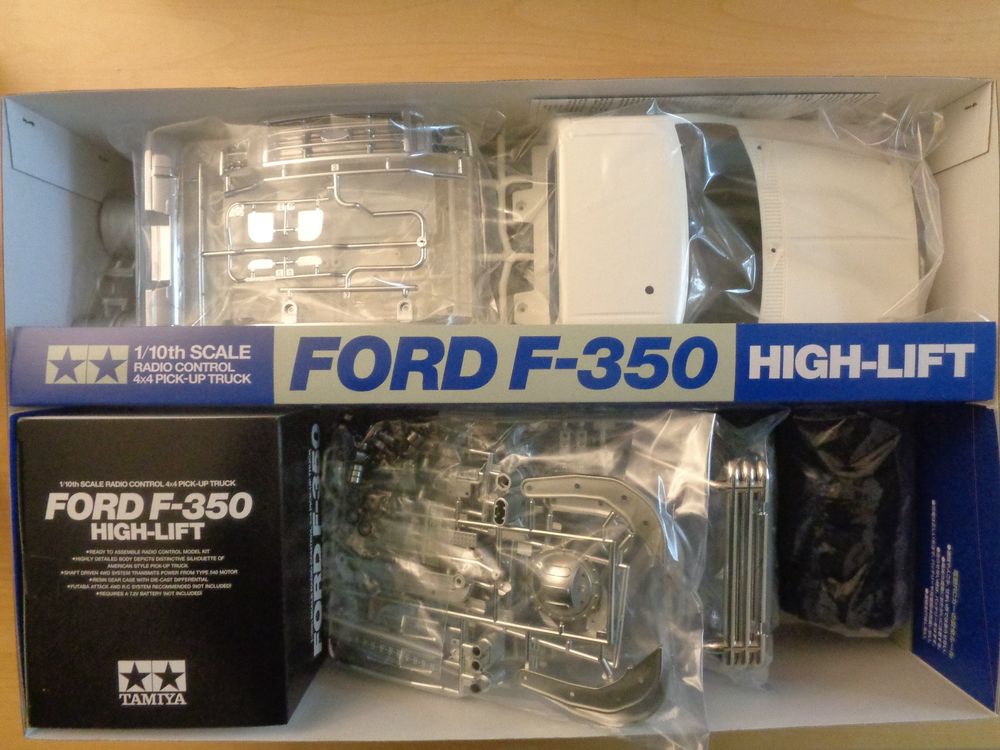 Tamiya Ford F350 High-Lift 1:10 4x4 3-Speed (Neu und originalverpackt ...