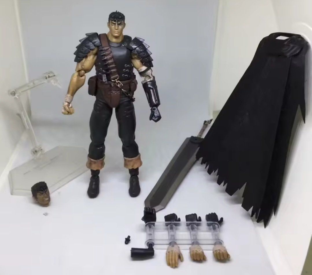 Figurine Figma 359 Guts : Épéiste Noir Ver. Réparer 16cm (Neuf avec ...
