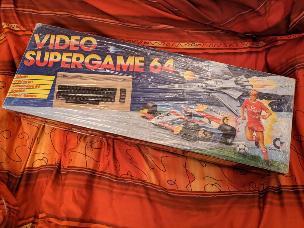 Commodore 64 Video Supergame - Neu in OVP | Kaufen auf Ricardo