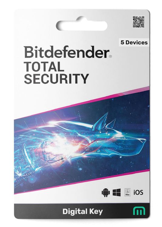 Bitdefender Total Security - 5 PC - 1J - Original Retail Key (Neu (gemäss Beschreibung)) in ...