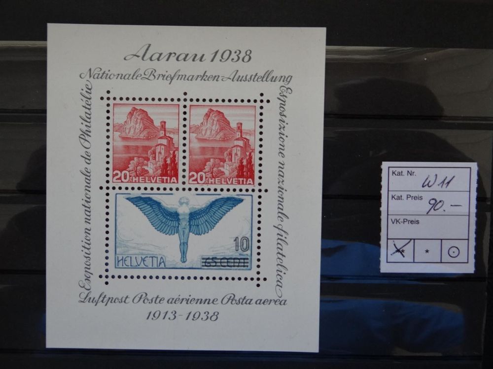 Aarau 1938 Block postfrisch** (CHF 90.-) (Neu (gemäss Beschreibung)) in Kriens für CHF 9 – mit ...