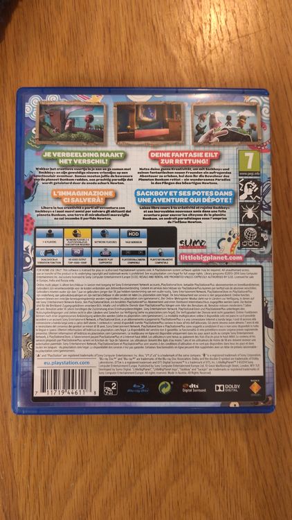 Little Big Planet 3 - PS4 Spiel - Top Zustand - Ab CHF 5.- (Gebraucht ...