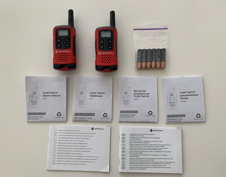 Motorola Walkie-Talkies TLKR T40 (Gebraucht) in Zürich für CHF 25 – mit ...