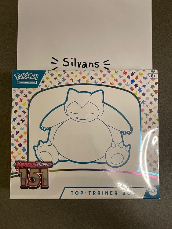Pokemon 151 Top Trainer Box ETB TTB Deutsch Sealed (Neu und originalverpackt) in Wil SG für CHF ...