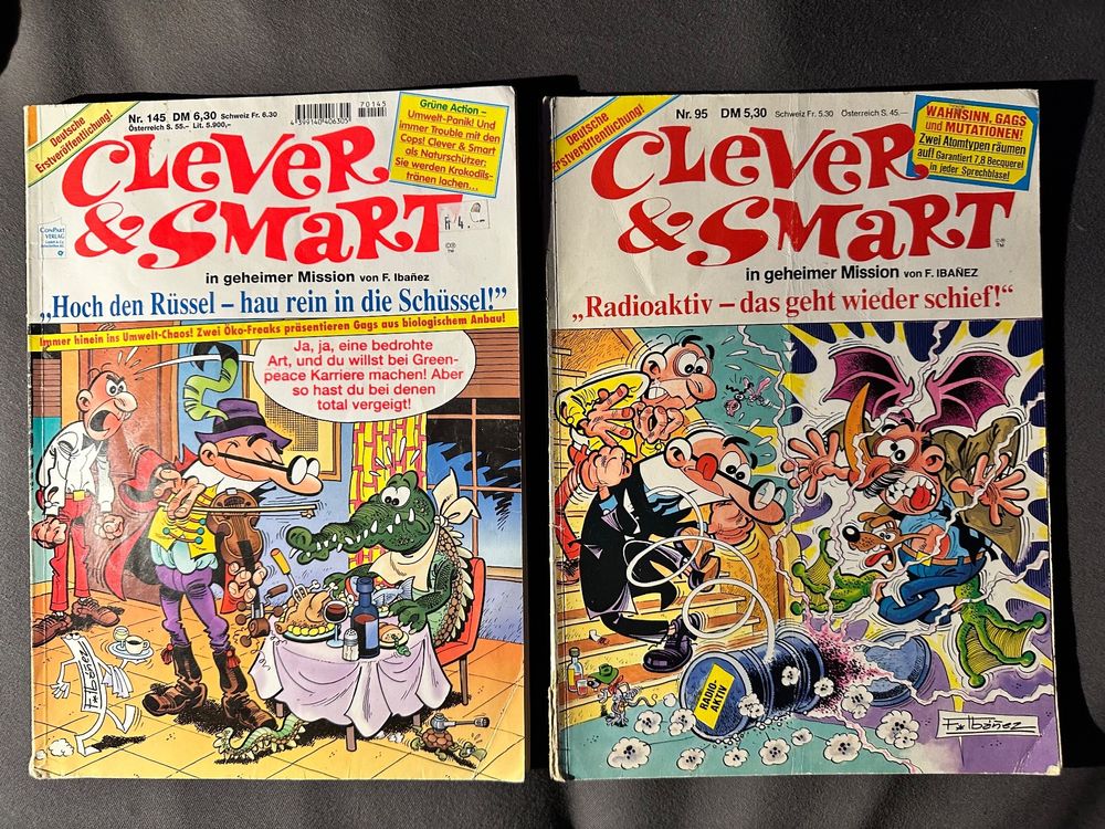2er Set Clever und Smart Nr.95 + 145, 1.Ausgabe (Gebraucht) in ...