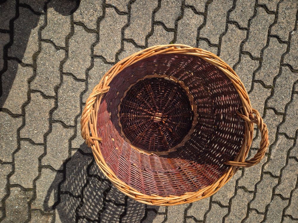 Rustikaler Erntekorb aus Weide D:53 H:35 cm (Gebraucht) in Bowil für ...