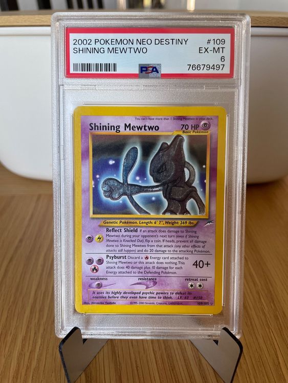 Shining Mewtwo Neo Destiny PSA6 ab 1.- Fr. (Gebraucht) in Niederwangen ...