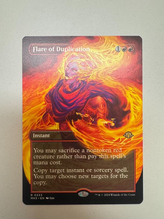Borderless Flare of Duplication Modern Horizons 3 NM (Neu (gemäss ...