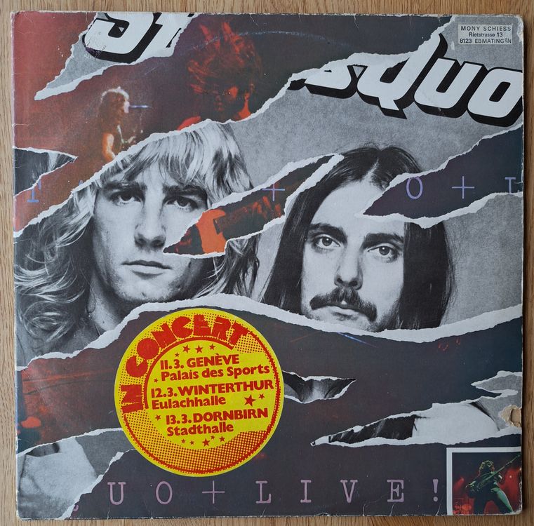 Status Quo - Live (2 LP) | Kaufen auf Ricardo