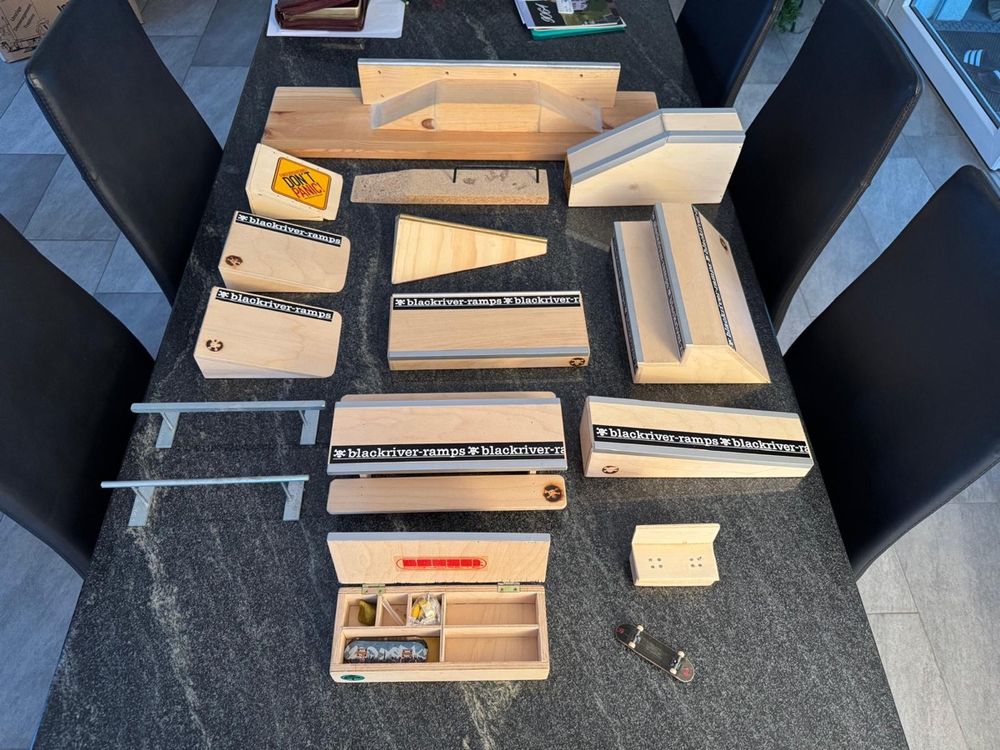 Super Fingerboard Rampen, Blackriver Ramps (Gebraucht) in Trogen für ...