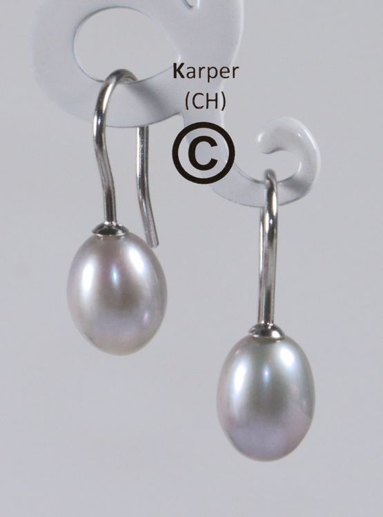 ZuchtPerlen Ohrringe / Perle de culture, S 925 Rho (Neu und originalverpackt) in Neuchâtel für ...