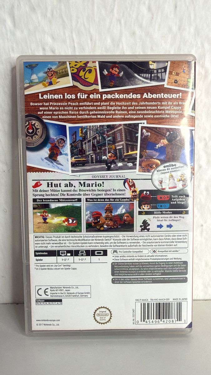 Super Mario Odyssey - Nintendo Switch Game - Great Fun! (Gebraucht) in ...