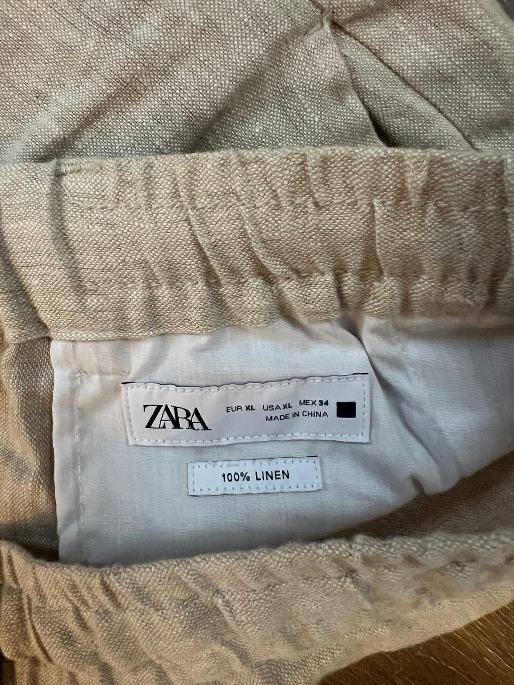 Short Lin Zara beige (Neuf (Voir description)) à Môtiers NE pour CHF 7 ...