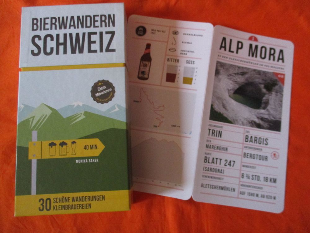 Bierwandern Karten (Gebraucht) in Birsfelden für CHF 5 – mit Lieferung auf Ricardo kaufen