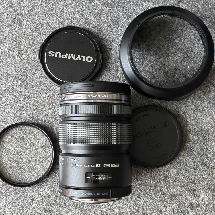 Olympus 12-50 mm 1:3.5-6.3 EZ ED MSC , black (Neu (gemäss Beschreibung ...